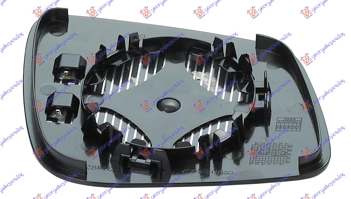 STAKLO RETROVIZORA SA GREJACEM 08- (ASFE Leva str. MERCEDES A CLASS (W169) (2004-2012) (OEM: 1698102121)