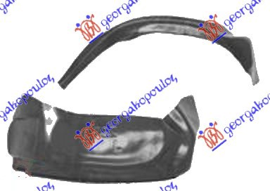 POTKRILO Leva str. MERCEDES 207/307 (1977-1995)