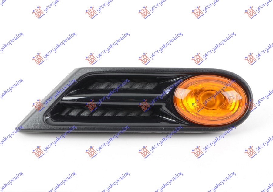 MIGAVAC U KRILU ZUTI (SA OKVIROM) Leva str. MINI CLUBMAN (R55) (2010-2015) (OEM: 63137260201)