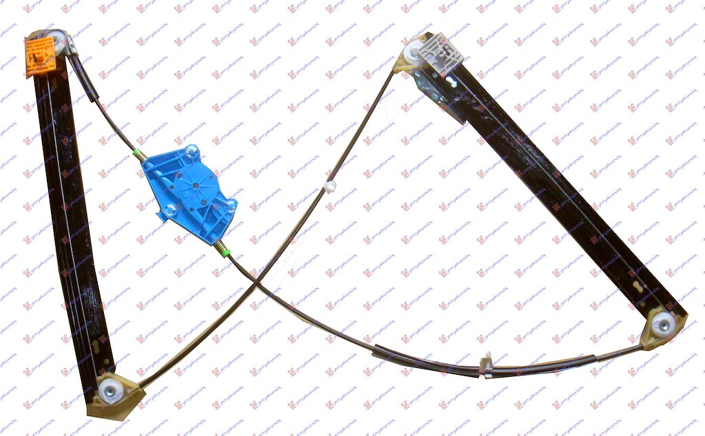 PODIZAC PREDNJEG PROZORA ELEKTRICNI BEZ MOTOR Desna str. AUDI A4 (2004-2007) (OEM: 8E0837461B, 8E0837461C, 8E0837462)