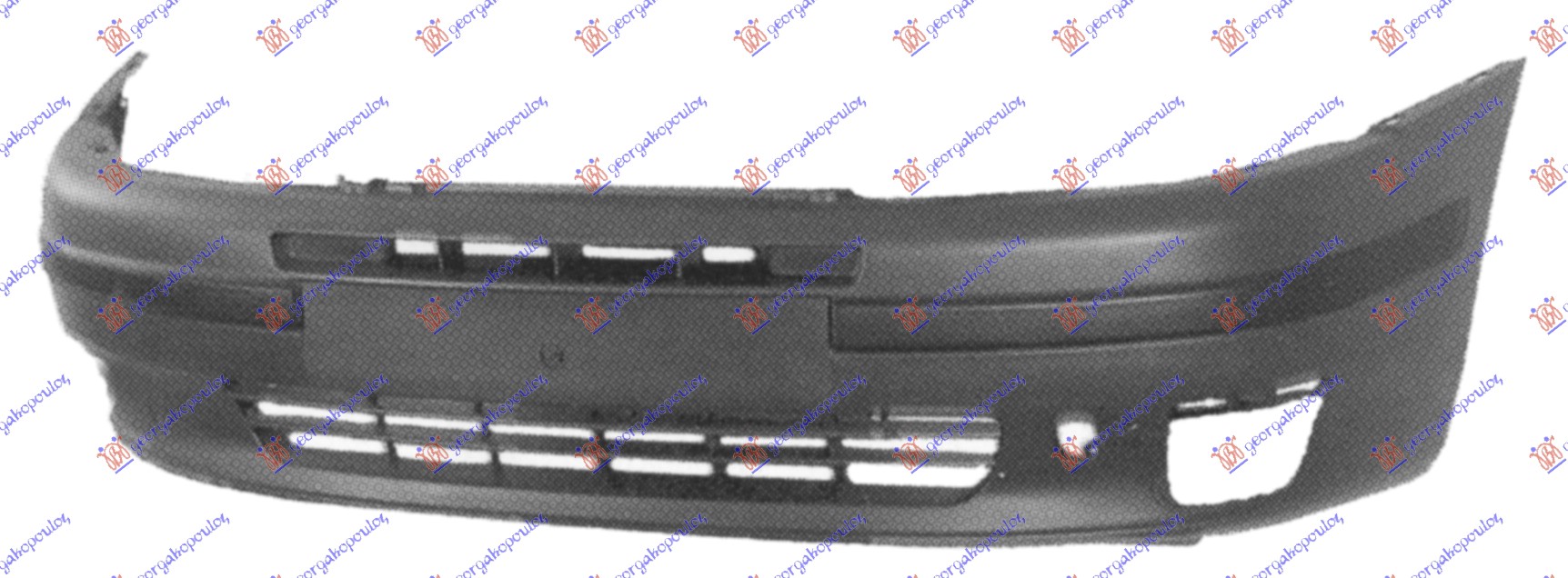 PREDNJI BRANIK (SA MAGLENKOM) FIAT PUNTO (1995-1999) (OEM: 182952680)