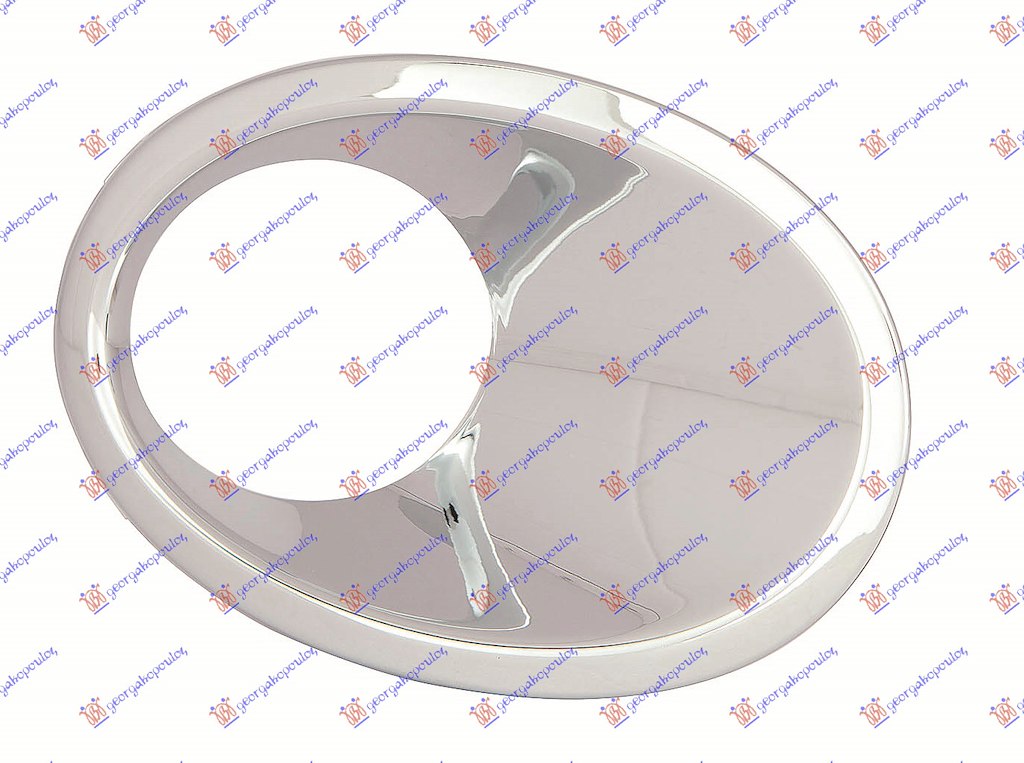 OKVIR MAGLENKE HROM Desna str. NISSAN QASHQAI (2010-2013) (OEM: 62256-BT01A, 62256BT01A)