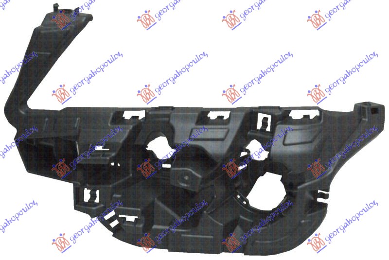 NOSAC PREDNJEG BRANIKA PLASTICNI Leva str. BMW X3 (F25) (2011-2014) (OEM: 51117212955)