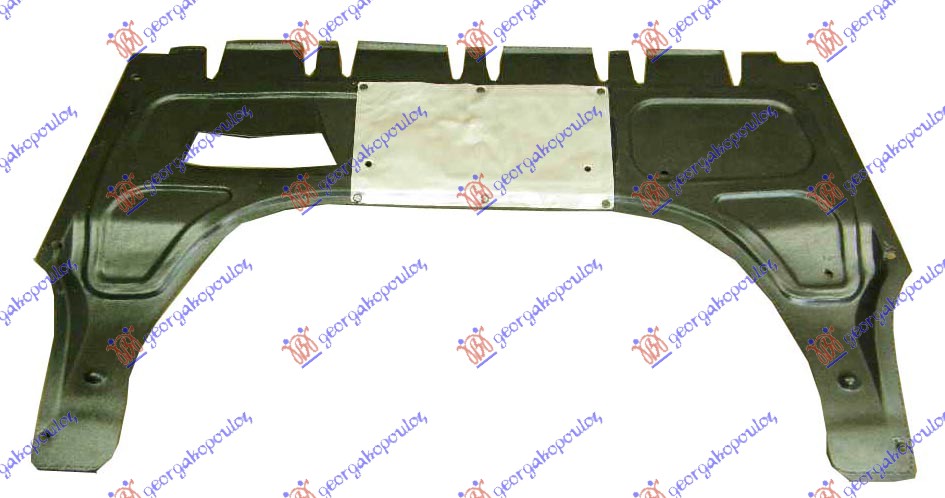 ZASTITA MOTORA BENZ (MALA)(ALUMINIJUM) VW POLO (2002-2005) (OEM: 6R0807241AGRU, 6R0825237D)