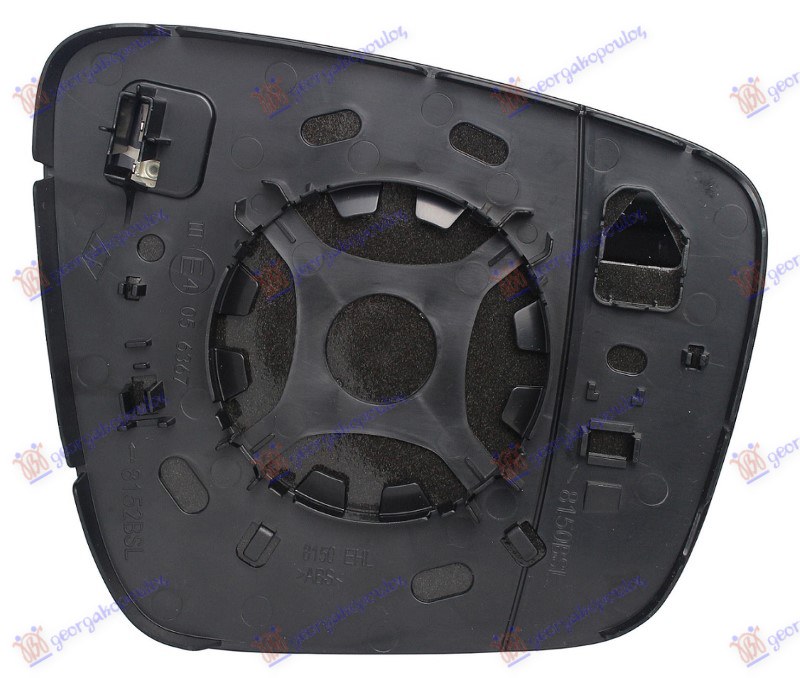 STAKLO RETROVIZORA SA GREJACEM Leva str. RENAULT KANGOO (2021-) (OEM: 963663355R)