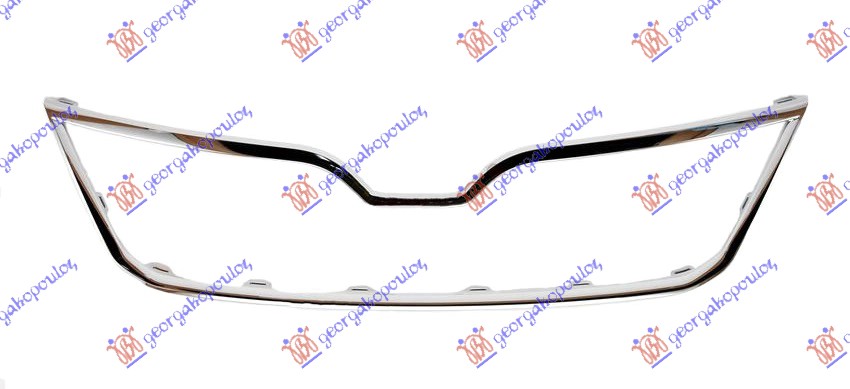 OKVIR PVC MASKE HROM SKODA RAPID (2012-2019) (OEM: 5JA853607, 5JA8536072ZZ)