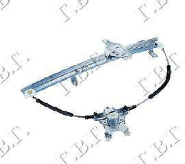 PODIZAC PREDNJEG PROZORA ELEKTRICNI BEZ MOTORA Leva str. NISSAN P/U (D22) NAVARA 2WD-4WD (2001-2010) (OEM: 80721-2S410, 807212S410)