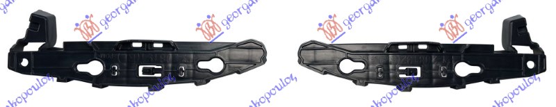 NOSAC ZADNJEG BRANIKA GORNJI PLAS. (SET) PEUGEOT 208 (2019-) (OEM: 1673735780)