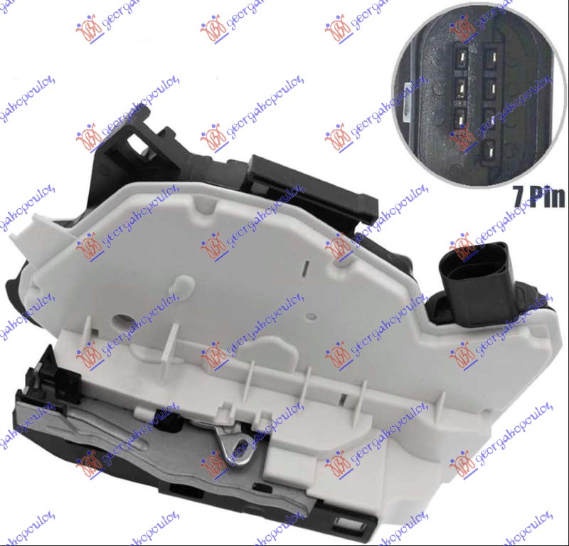 BRAVA PREDNJIH VRATA ELEKTRICNA (7 PIN) Leva str. VW SCIROCCO (2008-2014) (OEM: 5N1837015A)