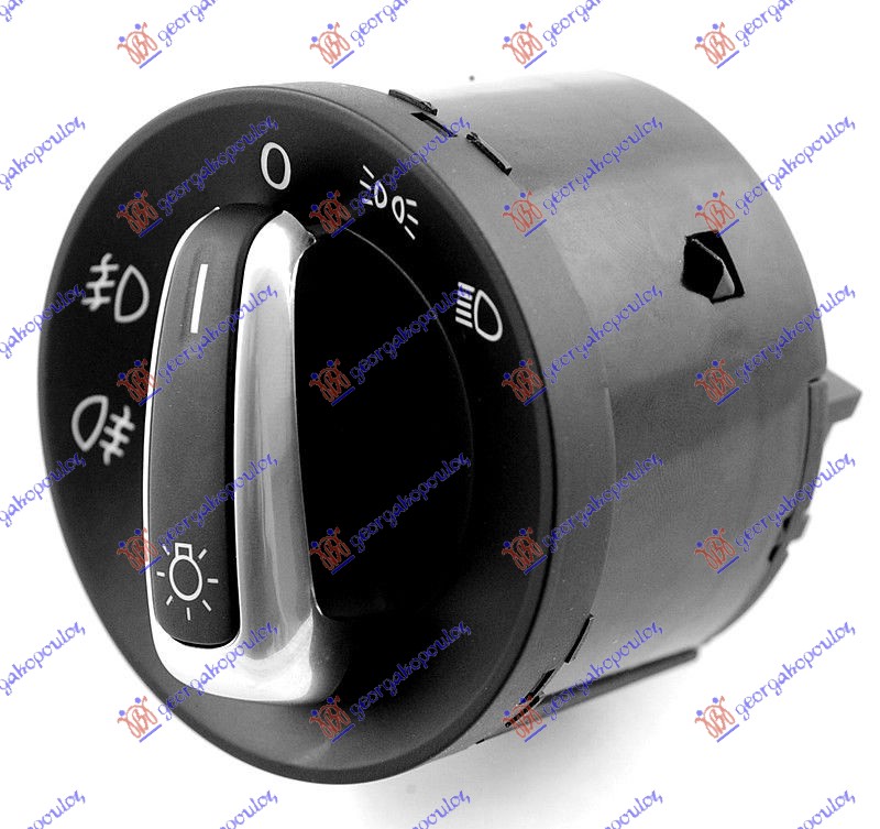 PREKIDAC ZA FAROVE (HROM) (10 PIN) VW NEW BEETLE (2016-) (OEM: 3C8941431B, 3C8941431C)