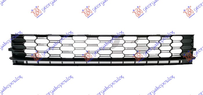 RESETKA PREDNJEG BRANIKA 16- SKODA RAPID (2012-2019) (OEM: 5JA853677C9B9)