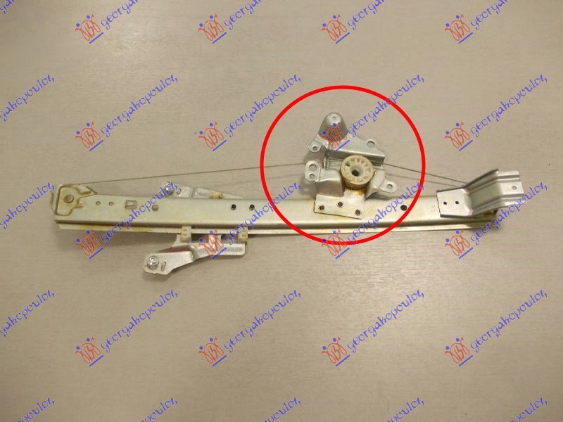 PODIZAC ZADNJEG PROZORA ELEKTRICNI BEZ MOTORA 01- Leva str. MERCEDES A CLASS (W168) (1998-2004) (OEM: 1687302146, A1687302146)