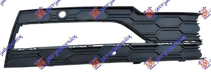 RESETKA PREDNJEG BRANIKA (MAGL)RUPOM ZA LAJSNU Desna str. SKODA OCTAVIA 7 (2020-) (OEM: 5E3807682C)
