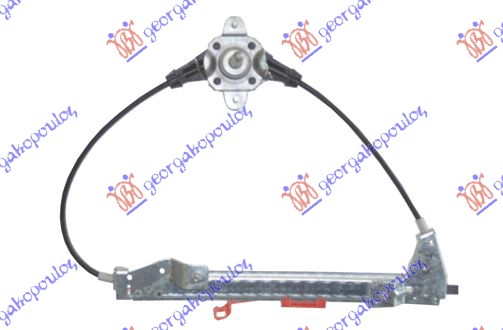 PODIZAC ZADNJEG PROZORA MEHANICKI Desna str. FIAT PUNTO EVO (2009-2012) (OEM: 51723323)