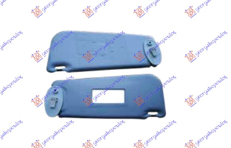 STITNIK ZA SUNCE (SET) FIAT GRANDE PUNTO (2005-2012) (OEM: 735411165, 735480910)