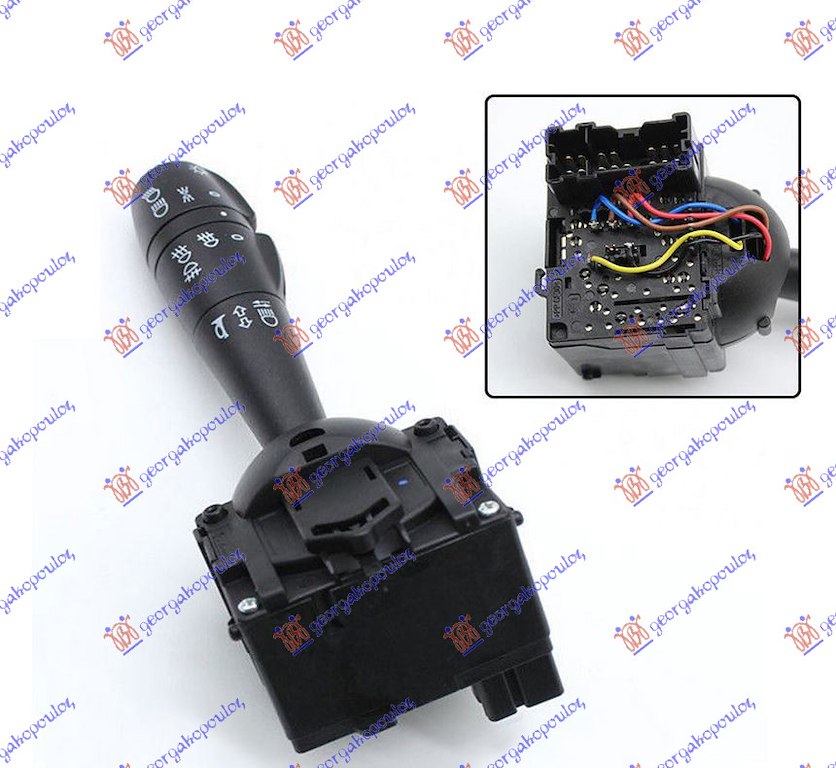 PREKIDAC/AMBLENDER (15PIN) DACIA LOGAN-MCV (2012-2016) (OEM: 8201167988)