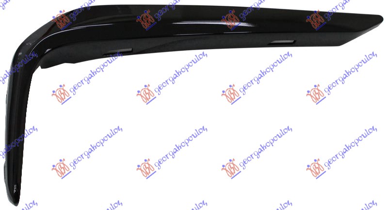 LAJSNA RESETKE PREDNJEG BRANIKA GORNJA CRNA M-SPORT Desna str. BMW SERIES 5 (G30/G31) (2016-2020) (OEM: 51118064980)