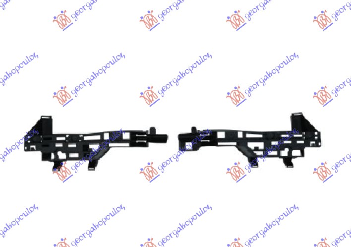 NOSAC ZADNJEG BRANIKA PLASTICNI (SET) RENAULT SYMBOL (2008-2013) (OEM: 7701210233)