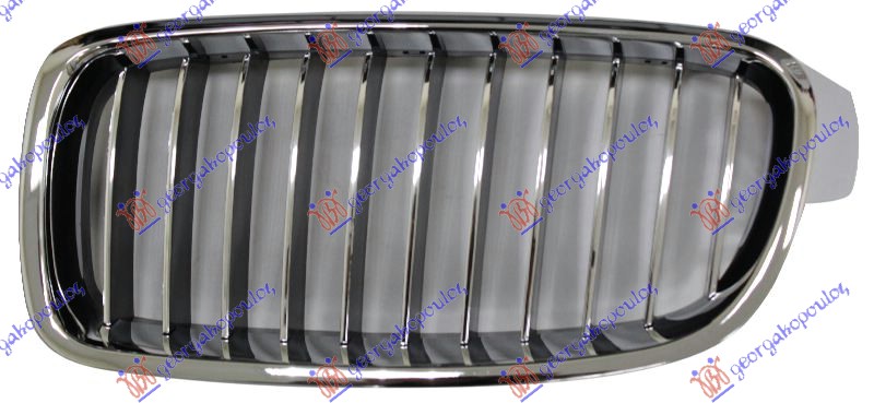 PVC MASKA HROM-HROM/CRNA Leva str. BMW SERIES 3 (F30/F31) SDN/S.W. (2012-2014) (OEM: 51137263481)