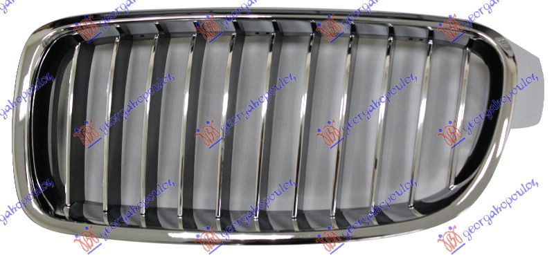 PVC MASKA HROM-HROM/CRNA Leva str. BMW SERIES 3 (F30/F31) SDN/S.W. (2014-2018) (OEM: 51137263481)