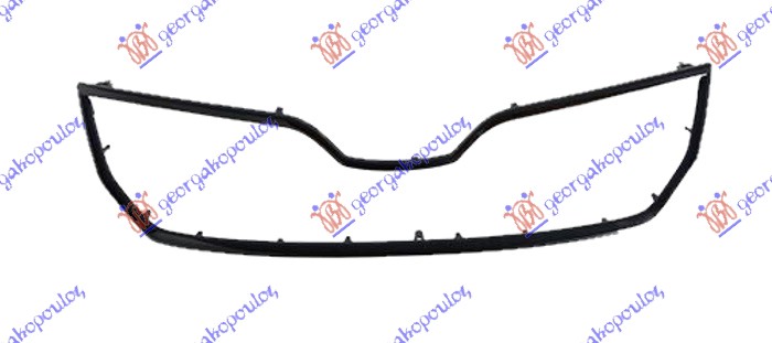 OKVIR PVC MASKE (CRN) SKODA RAPID (2012-2019) (OEM: 5JA 853 607 A F9R, 5JA853607AF9R)