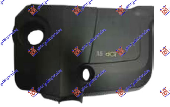 ZASTITA MOTORA PLASTICNA GORNJA 1.5 dCi RENAULT MEGANE SDN-H/B-L/B (2002-2005) (OEM: 8200365952)