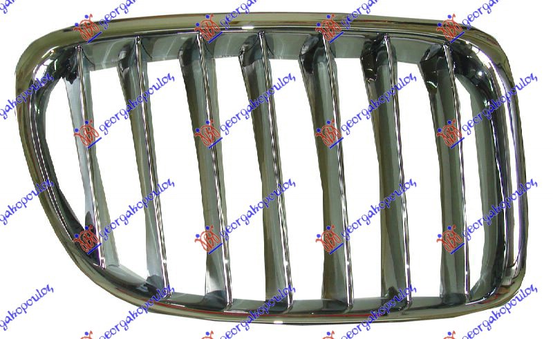 PVC MASKA HROM Desna str. BMW X1 (E84) (2009-2013)