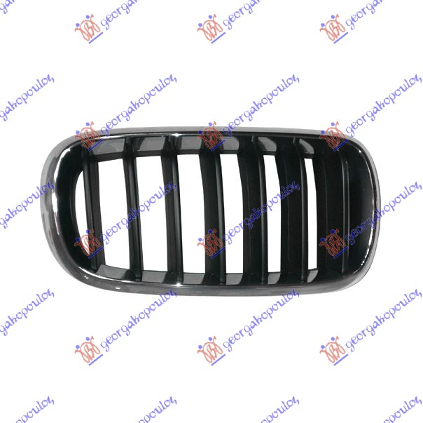 PVC MASKA (HROM/CRNA) Leva str. BMW X5 (F15) (2013-2018) (OEM: 51137294485)