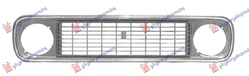 PVC MASKA SIVA RENAULT 4 (1968-1992)