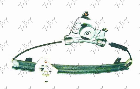 PODIZAC ZADNJEG PROZORA EL. BEZ MOTORA Leva str. HYUNDAI ACCENT L/B (1999-2002) (OEM: 83403-25010, 8340325010)