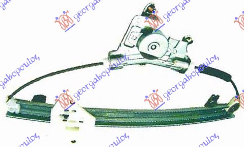 PODIZAC ZADNJEG PROZORA ELEKTRICNI BEZ MOTORA Leva str. HYUNDAI ACCENT H/B-L/B (2003-2005) (OEM: 83403-25010, 8340325010)