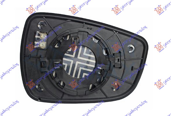 STAKLO RETROVIZORA SA GREJACEM Leva str. HYUNDAI i30 3D (2013-2017) (OEM: 87611-3X030, 87611-A6010, 876113X030)