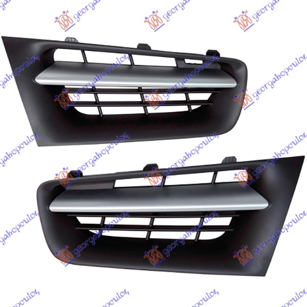 PVC MASKA SET HROM 05- RENAULT MEGANE SDN-H/B-L/B (2005-2008) (OEM: 7701478057)