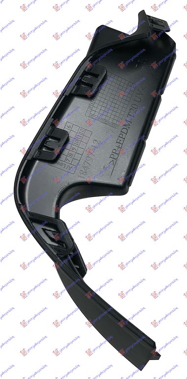 LAJSNA RESETKE PREDNJEG BRANIKA (M-SPORT) Leva str. BMW X4 (G02) (2018-) (OEM: 5111 8098833, 51118070393, 51118098833)