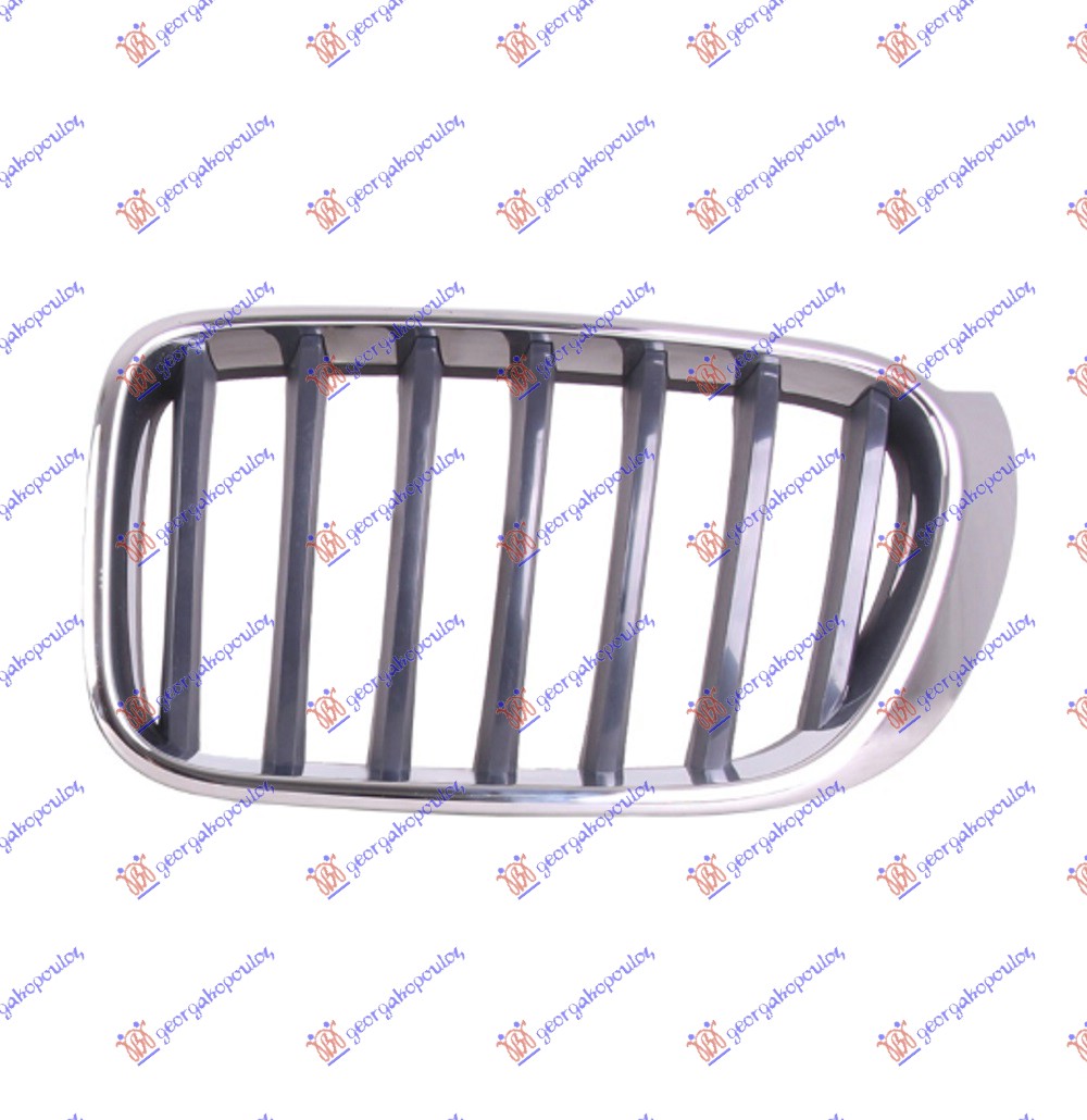 PVC MASKA (HROM/CRNA) Leva str. BMW X3 (F25) (2014-2017) (OEM: 51117338571)