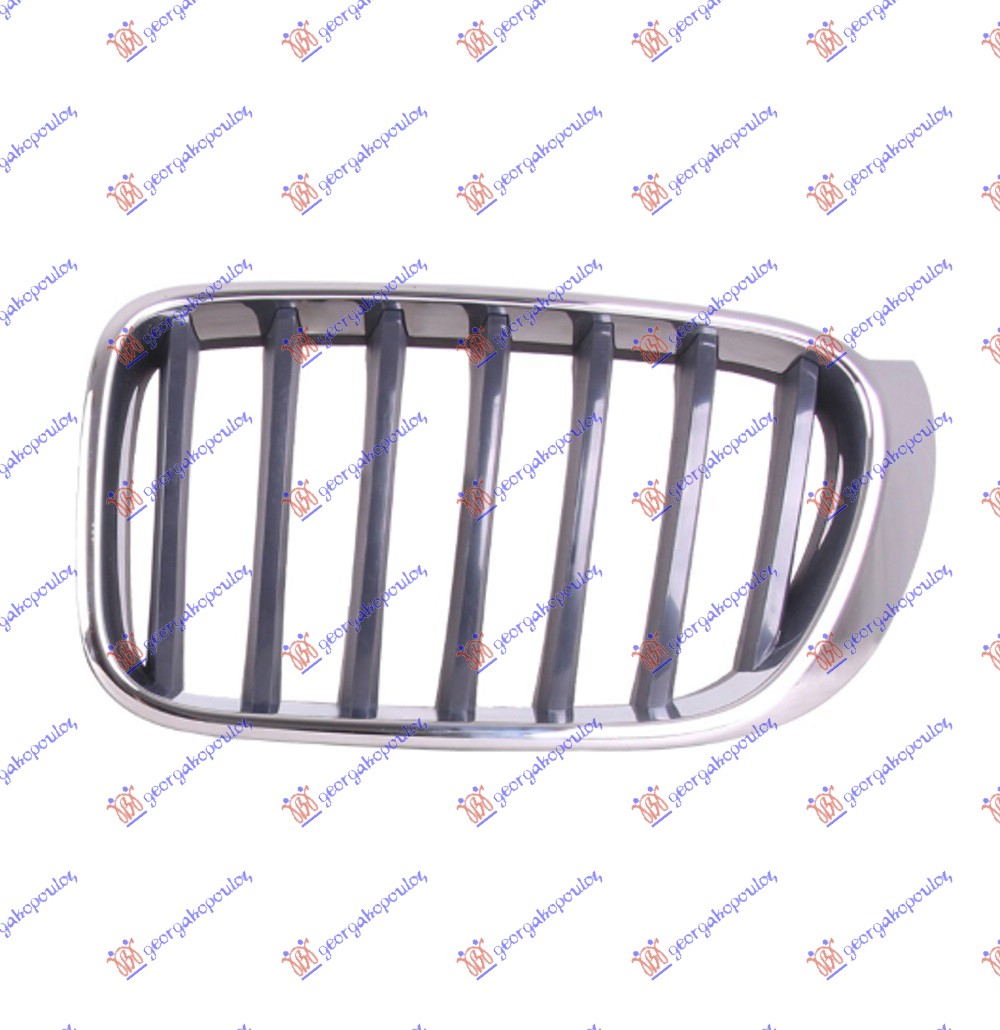 PVC MASKA (HROM/CRNA) Leva str. BMW X4 (F26) (2014-2018) (OEM: 51117338571)