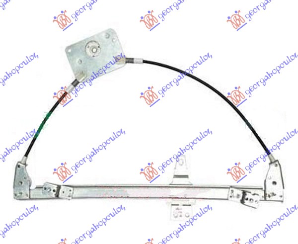 PODIZAC PREDNJEG PROZORA ELEKTRICNI (BEZ MOTORA) A KVALITET Desna str. HYUNDAI i20 (2018-2020) (OEM: 82404-C7010, 82404C7010)