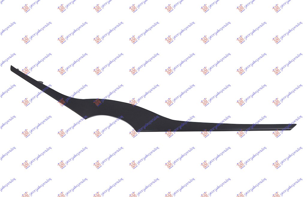 LAJSNA PVC MASKE GORNJA PRIMED TOYOTA YARIS (2014-2017) (OEM: 52719-0D900, 527190D900)