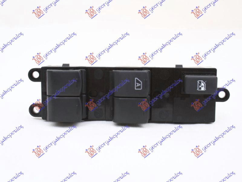 PREKIDAC U PREDNJIM VRATIMA (CETVORO)(13+3pin) Leva str. NISSAN PATHFINDER (R51) (2006-2013) (OEM: 25401-4EA1A, 25401-5X01D, 25401-5X05D)