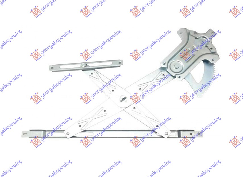 PODIZAC PREDNJEG PROZORA ELEKTRICNI (BEZ MOTORA) Leva str. MAZDA P/U 2/4WD BT-50 (2006-2013) (OEM: UR57-59590A, UR5759590A)