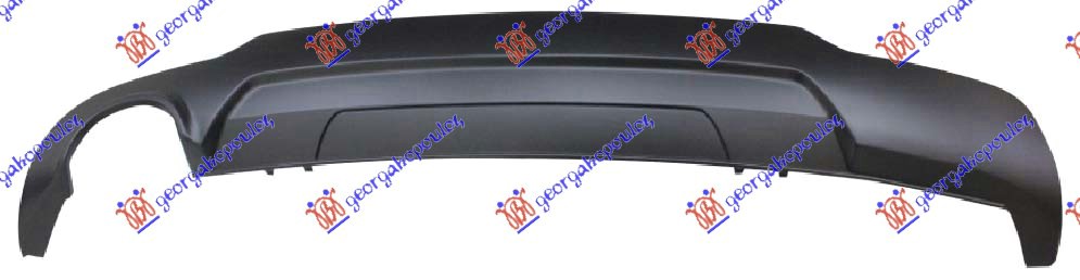 SPOJLER ZADNJEG BRANIKA (1 AUSPUH) AMG-LINE MERCEDES C CLASS (W204) (2011-2014) (OEM: 2048853738)