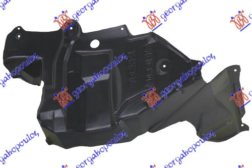 ZASTITA MOTORA PLASTICNA – 07 Leva str. NISSAN X-TRAIL (2001-2014) (OEM: 75894-8H300, 758948H300)