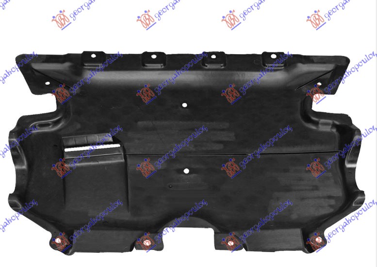 ZASTITA MOTORA SREDNJA PLASTICNA (4 MATIC) MERCEDES E CLASS (C/A238) COUPE/CABRIO (2016-2020) (OEM: 2055240200)