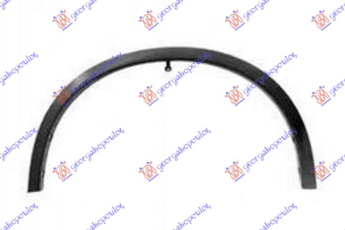 PLASTICNI RUB ZADNJEG BLATOBRANA Leva str. NISSAN X-TRAIL (2014-2017) (OEM: 78861-4BA0A, 788614BA0A)