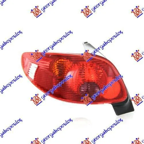 STOP LAMPA 03- Leva str. PEUGEOT 206 (1998-2009) (OEM: 6350S0)