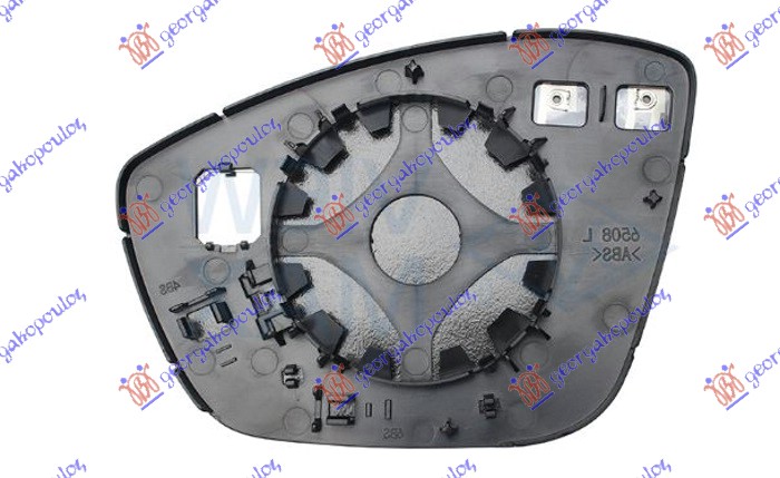 STAKLO RETROVIZORA SA GREJACEM Desna str. PEUGEOT 508 (2018-) (OEM: 1637859080)