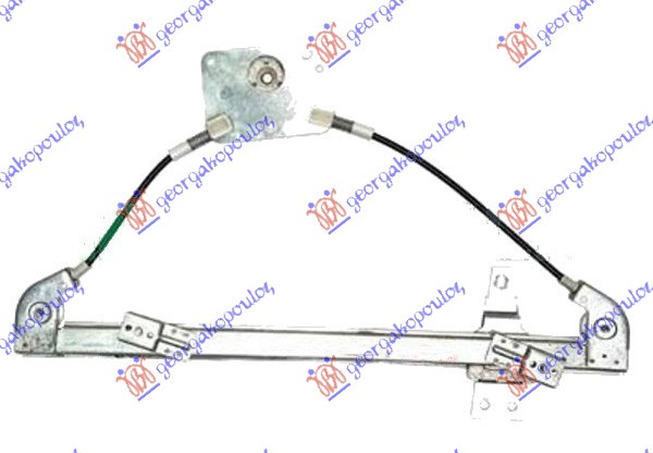 PODIZAC ZADNJEG PROZORA ELEKTRICNI (BEZ MOTORA) (O) Desna str. HYUNDAI i20 (H/B) (2014-2018) (OEM: 83404-C7010, 83404C7010)