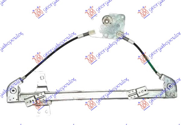 PODIZAC ZADNJEG PROZORA ELEKTRICNI (BEZ MOTORA) (O) Leva str. HYUNDAI i20 (H/B) (2014-2018) (OEM: 83403-C7010, 83403C7010)