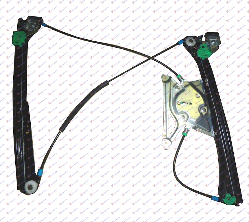 PODIZAC PREDNJEG PROZORA ELEKTRICNI BEZ MOTORA Desna str. AUDI A4 (1994-2000) (OEM: 8D0837462B)