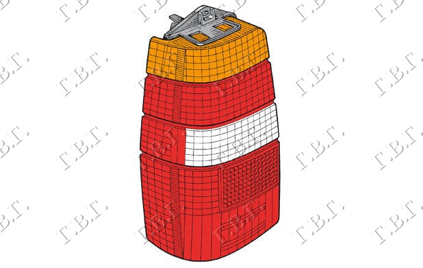 STOP LAMPA Leva str. FIAT FIORINO (1997-1999)